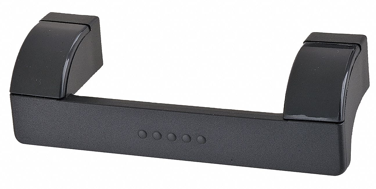 ELESA, Unthreaded Holes, Plastic, Pull Handle - 15E733|EWP.110-EH-C0 ...