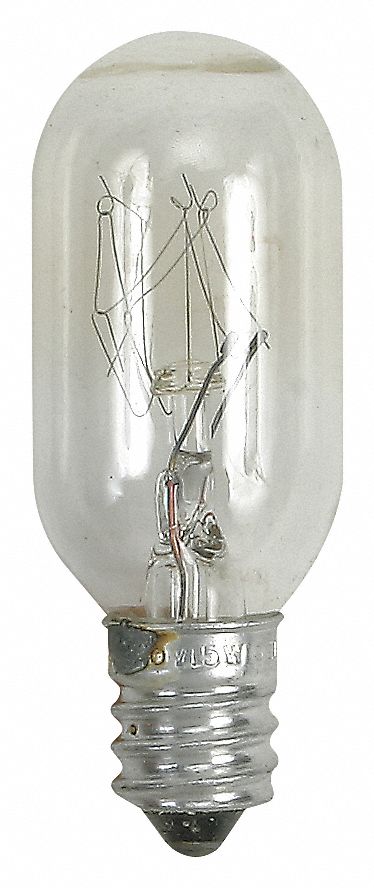 GE LIGHTING LAMP INCAND 15T7C 120 13494 - Miniature Lamps and Bulbs ...