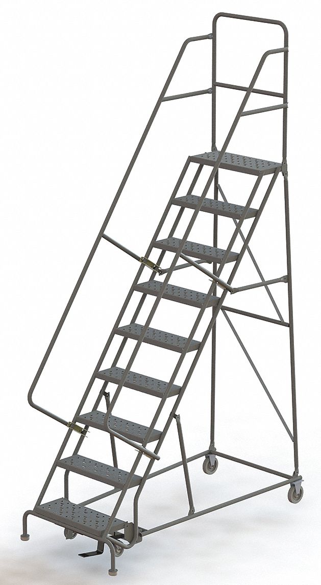 TRI-ARC, 7.5 ft Platform Ht, Unassembled, Rolling Ladder - 15F029|KDSR109242 - Grainger