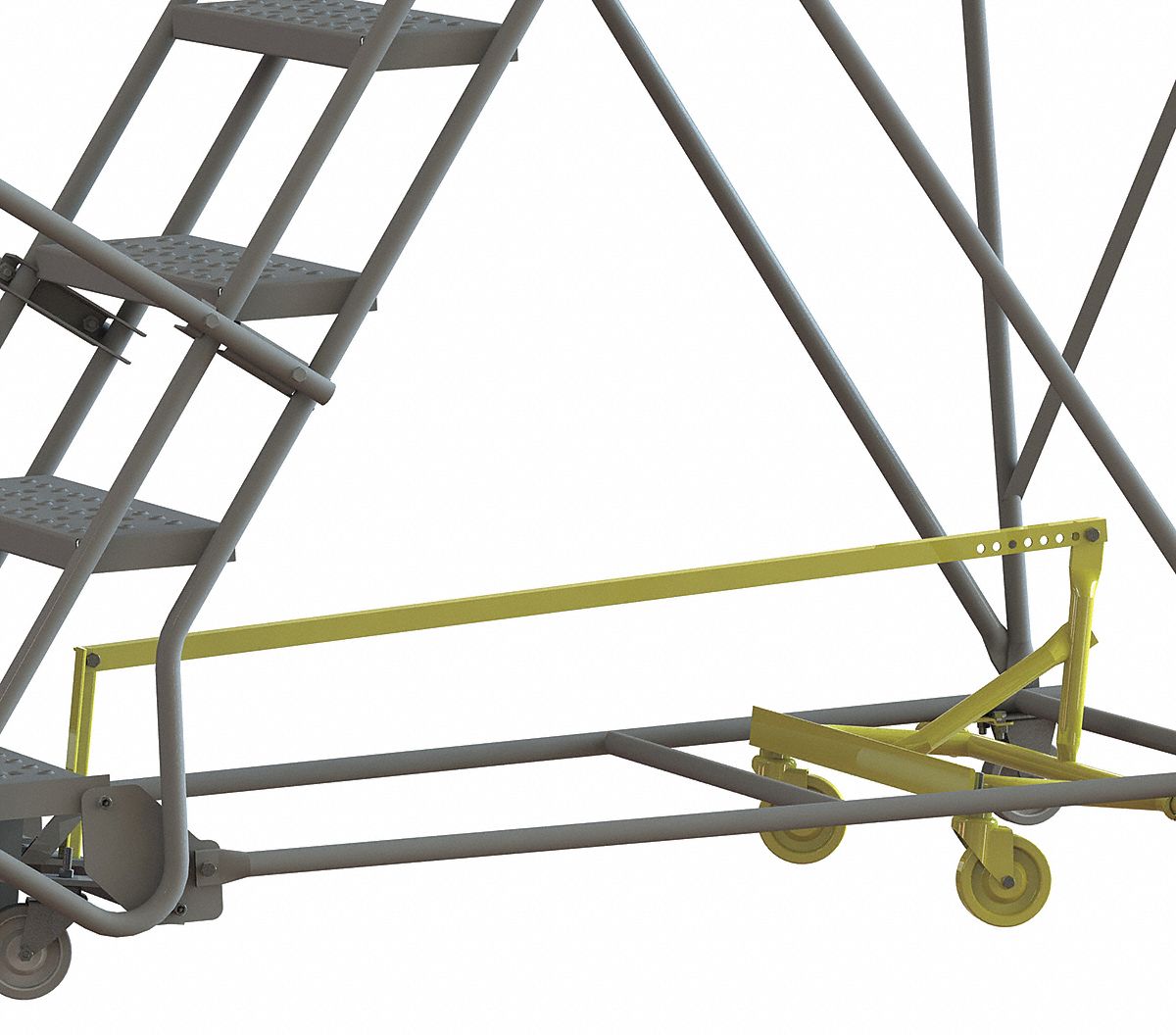 TRI-ARC, For Stepladders, Swivel, Ladder Caster Kit - 15F040|U4AD0612 ...