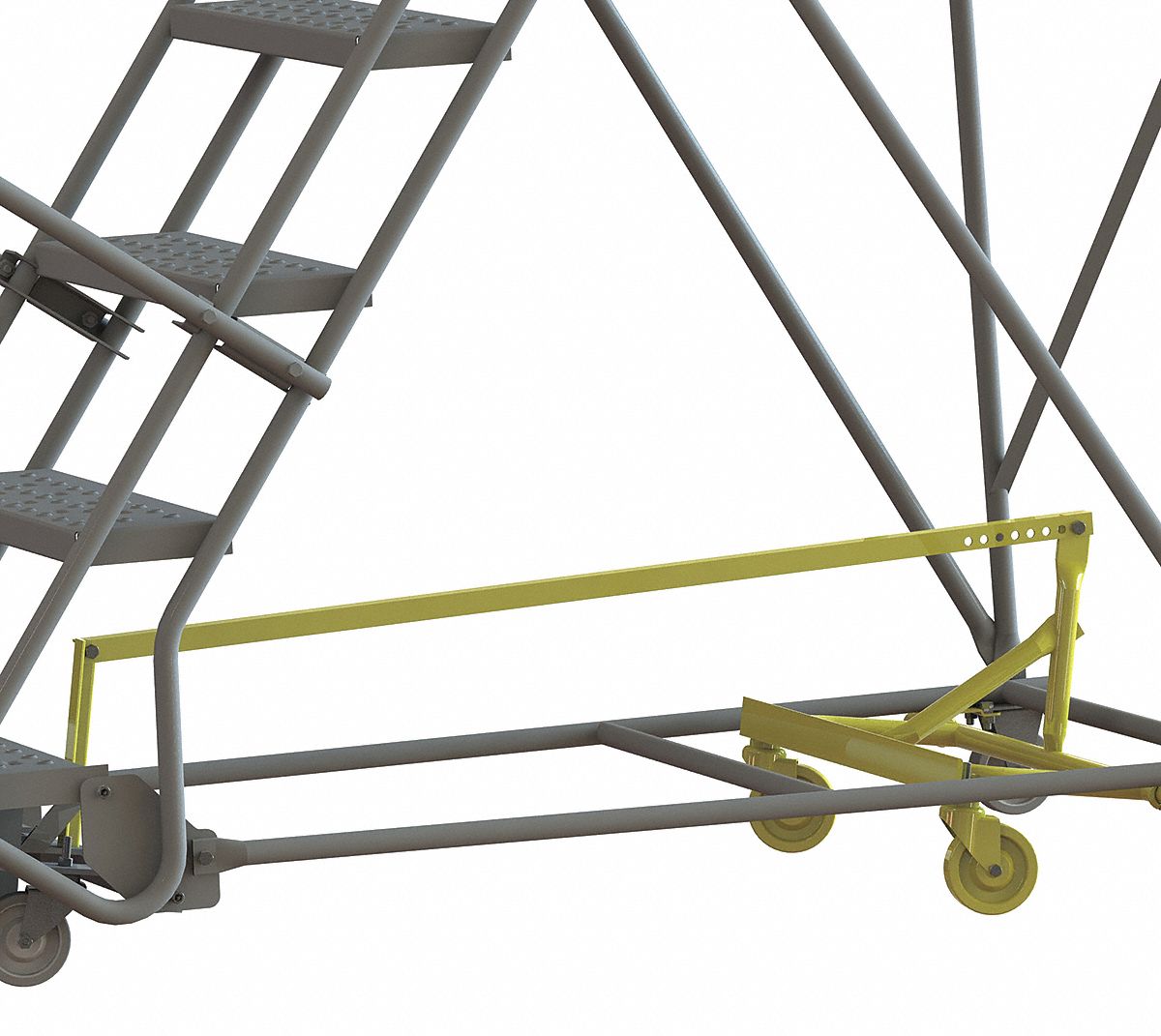 TRI-ARC, For Stepladders, Swivel, Ladder Caster Kit - 15F041|U4AD1315 ...