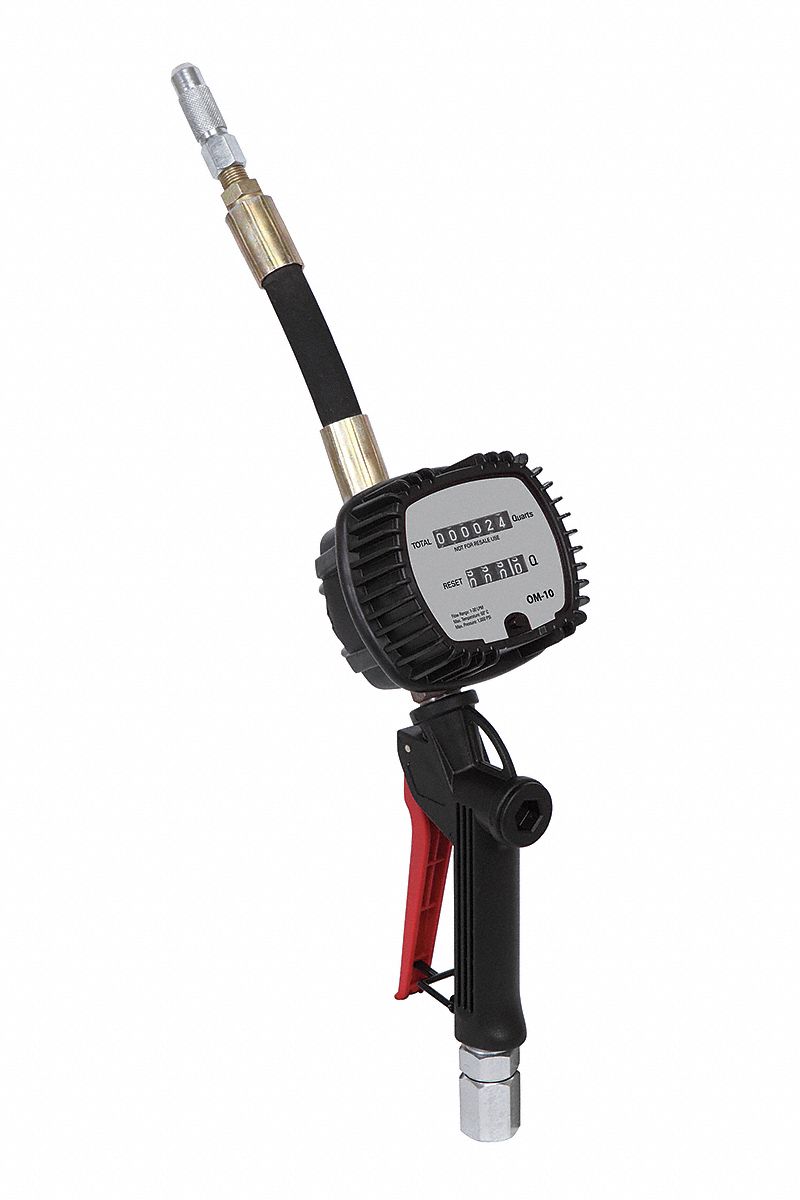 WESTWARD OIL CONTROL GUN,W MECHANICAL METER - Grease and Oil Control ...