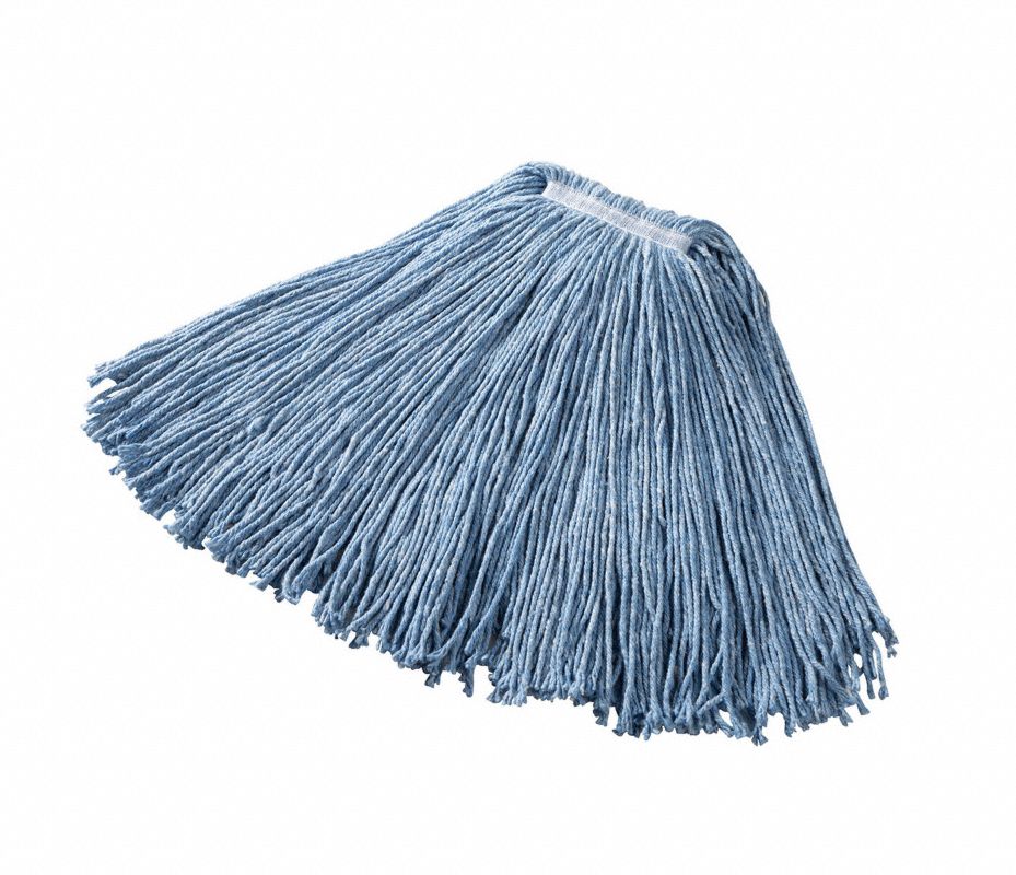 RUBBERMAID COMMERCIAL PRODUCTS Cabezal de Trapeador Azul, Material ...