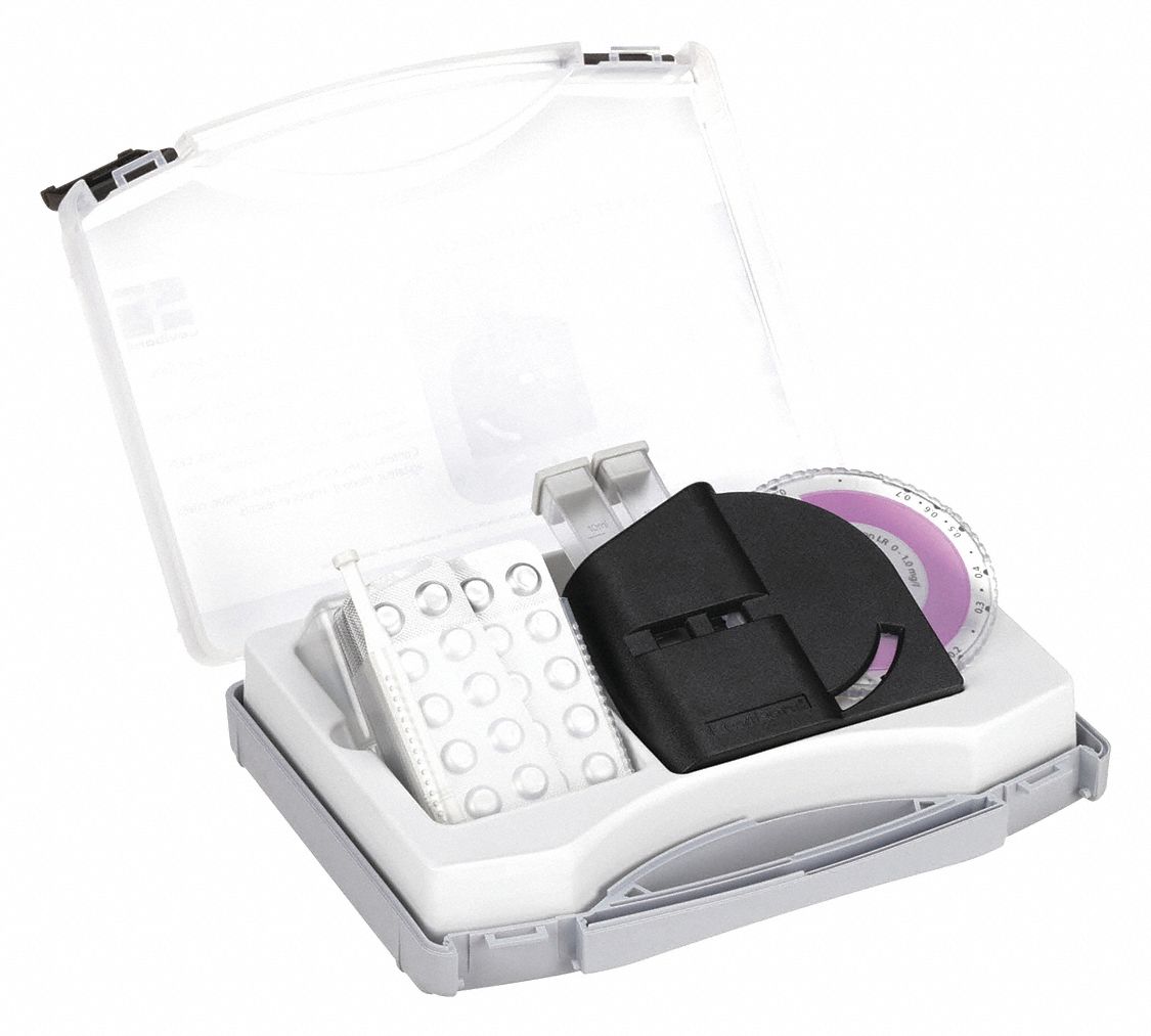 LOVIBOND, Iron, Color Disc/Reagents/Sample Vial, Iron Low Range AC ...