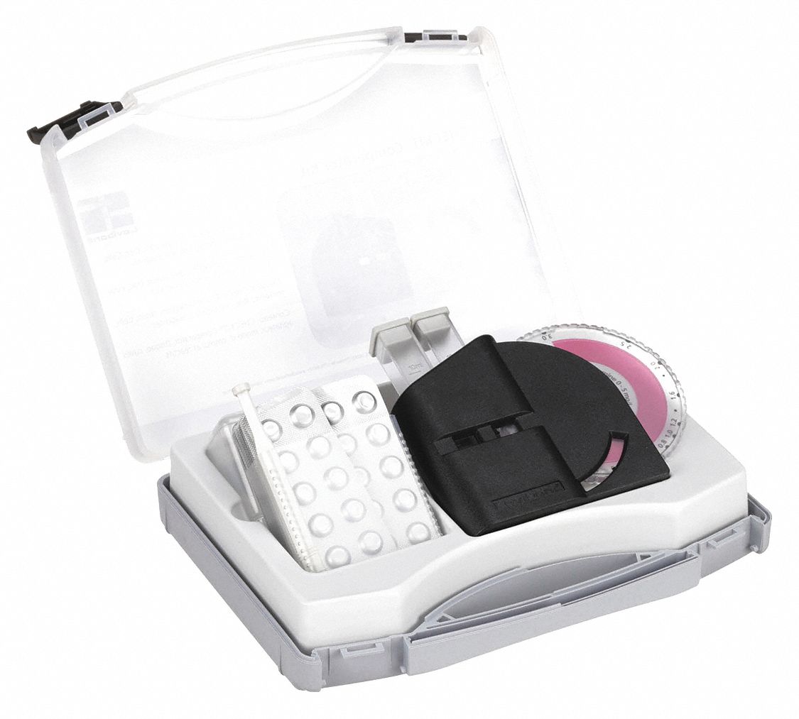 LOVIBOND, Bromine, Color Disc/Reagents/Sample Vial, Bromine AC Water ...