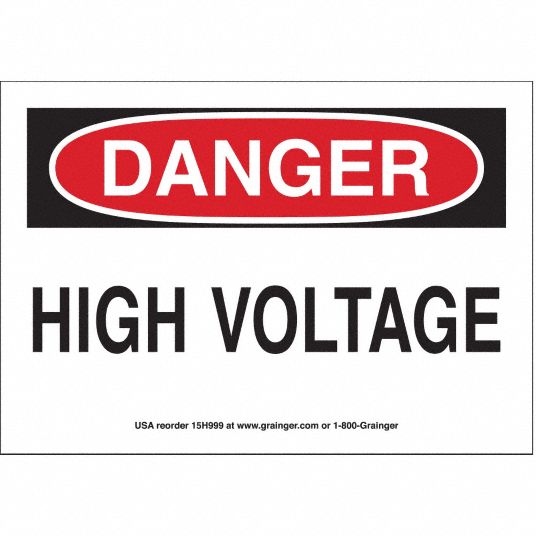 Vinyl, Adhesive Surface Sign Mounting, Sign - 15H999|15H999 - Grainger