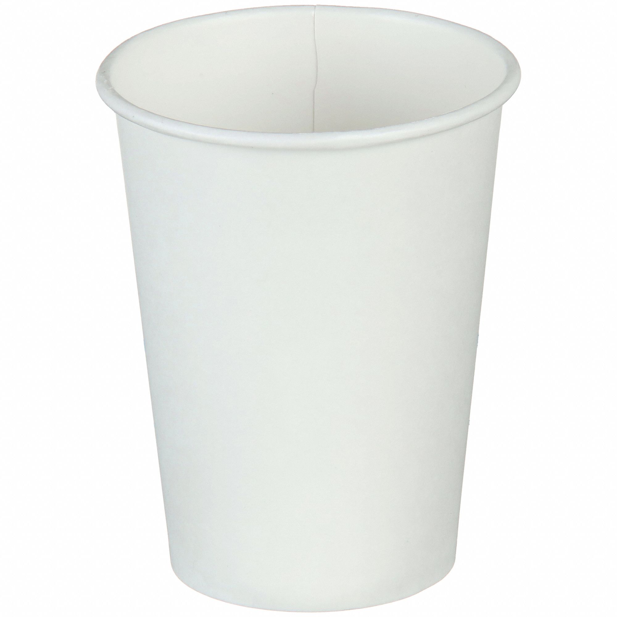8 oz Capacity, White, Disposable Hot Cup - 15J240|2338W - Grainger