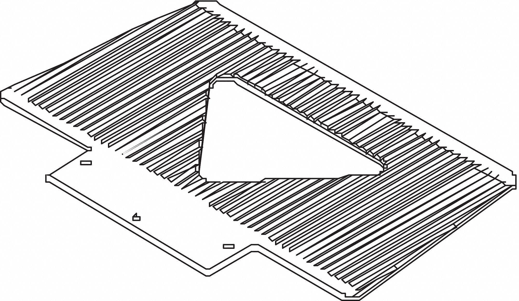 WESCO, 350 lb Load Capacity, 17 1/2 in x 7 1/2 in, Hand Truck Nose ...