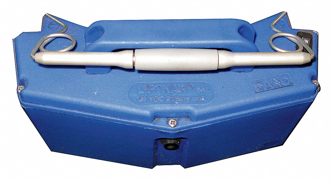WESCO, Steel, Blue, Battery Retainer for Powered Hand Trucks - 15J317 ...