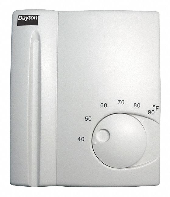 DAYTON LOW VOLTAGE THERMOSTAT - Low Voltage Non-Programmable Analog ...