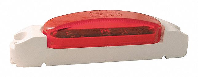 GROTE LAMP MARKER WHITE BODY RED - Clearance and Marker Lights ...
