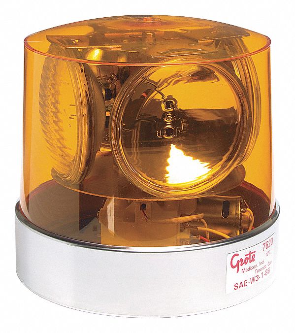 GROTE BEACON COMPACT 4 SEAL BEAM 12V AMB - Vehicle Strobes and Beacons ...