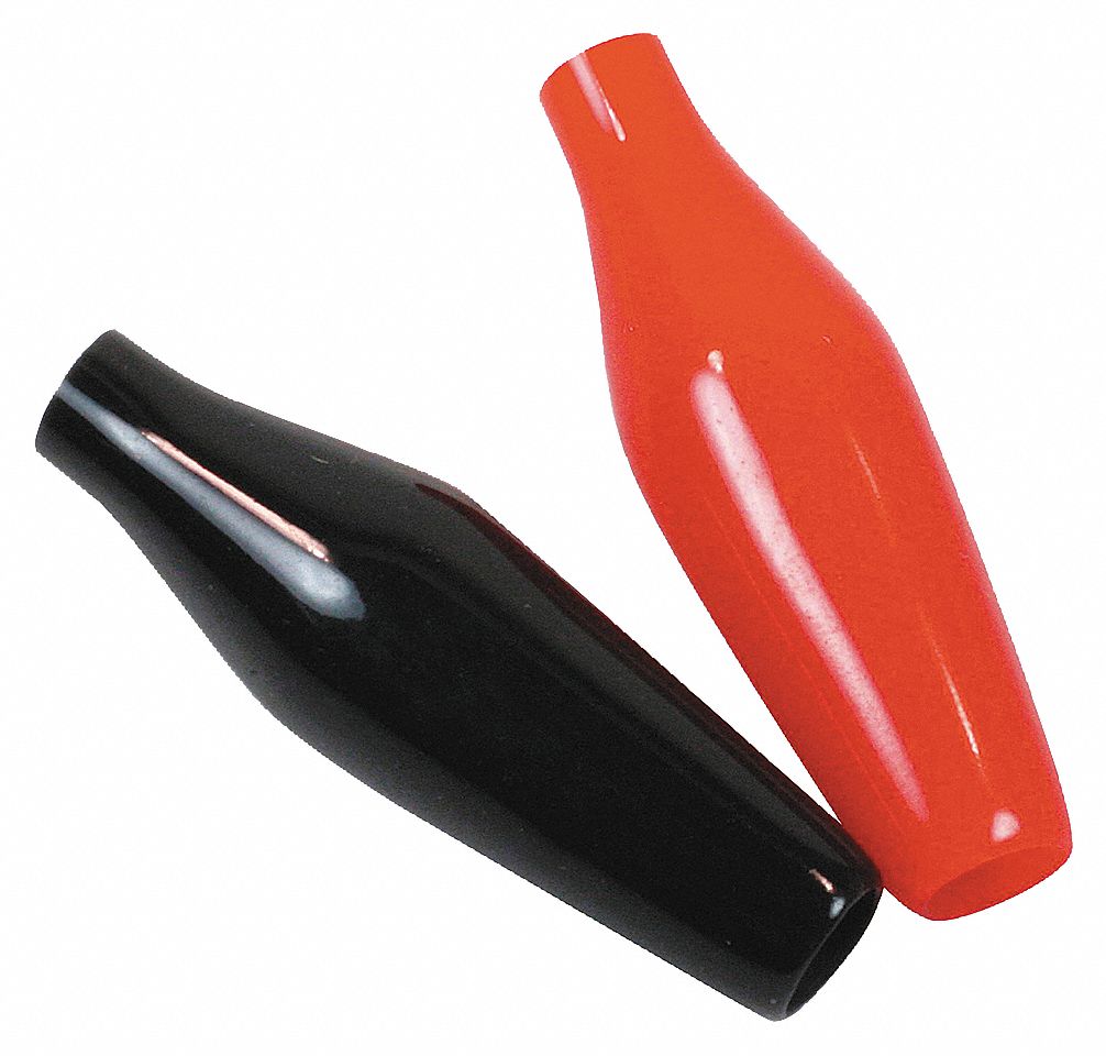 GROTE BOOTS VINYL BLACK/RED 2/PK - Battery Accessories - GRO82-9609 ...