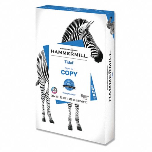 HAMMERMILL, Legal Paper Size Name, 20 lb Paper Wt, Multipurpose Paper ...