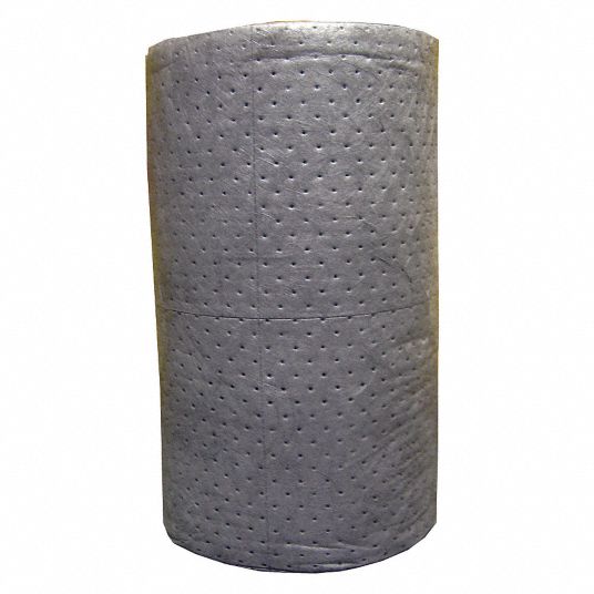 BRADY SPC ABSORBENTS, Gray, Polypropylene, Sorbent Roll - 15U879|HT230 ...