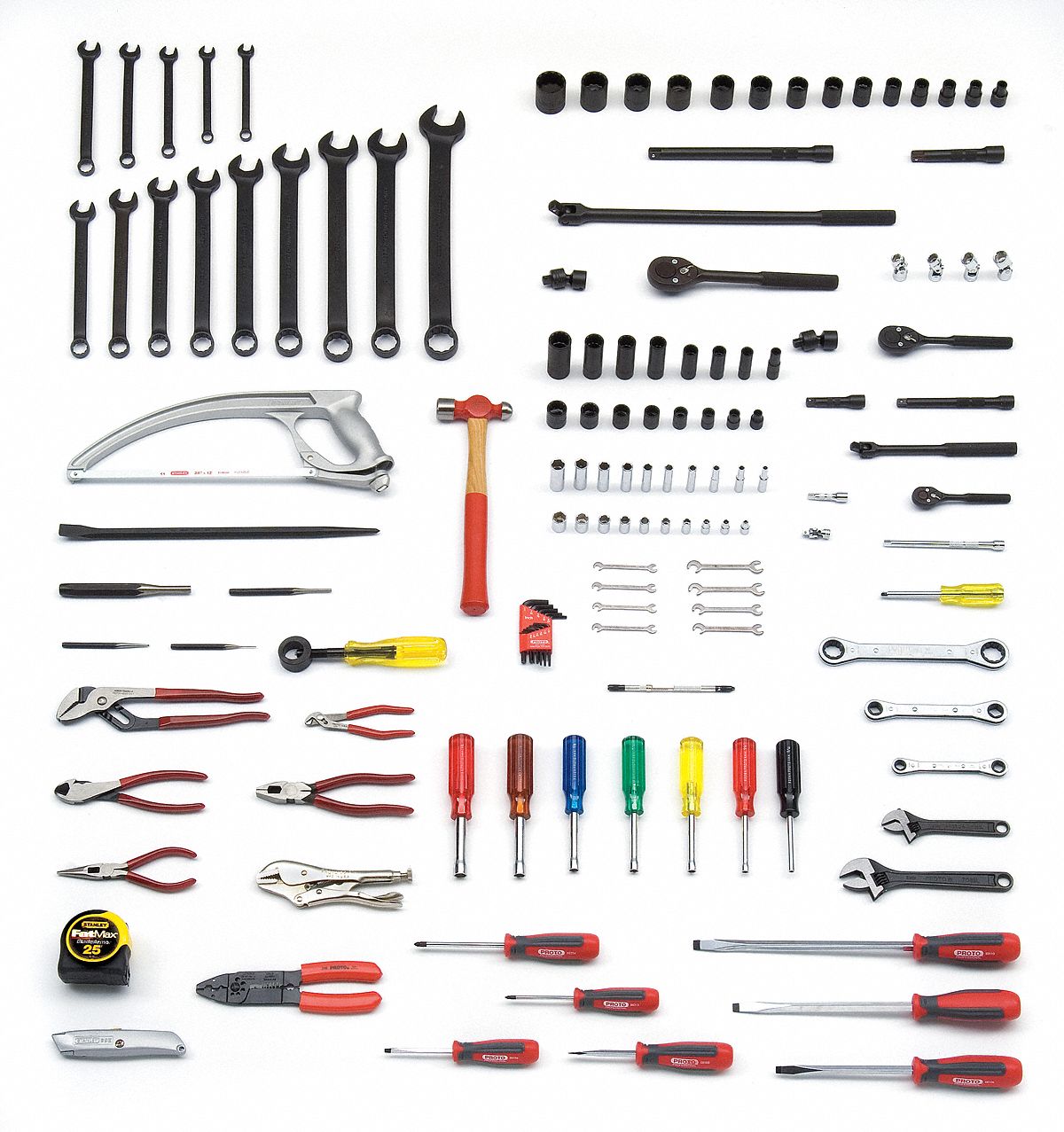 Number of Pieces 141, Mechanic, SAE, Tool Storage Included Yes - Grainger