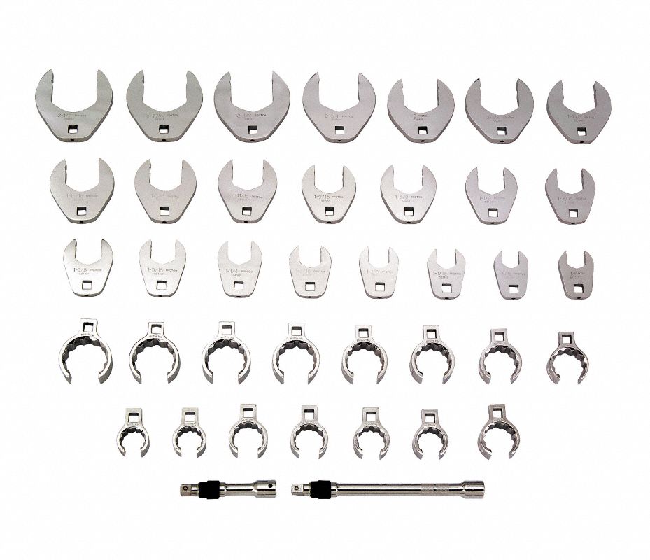 PROTO Juego d/Llaves Pata d/Cuervo,Pulido,39PZ - Juegos de Llave de ...