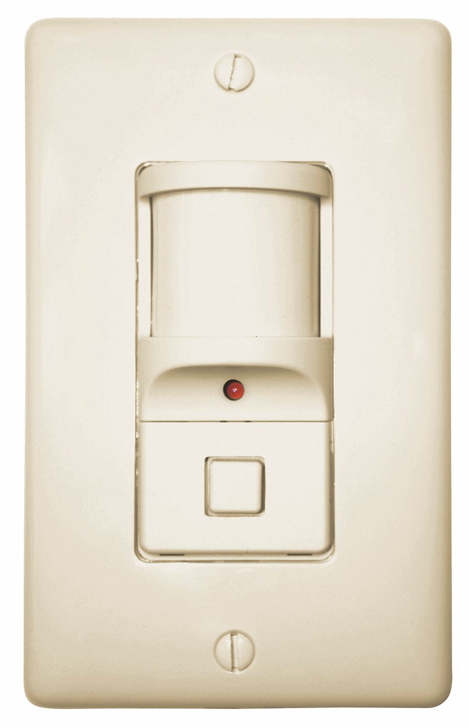 Wall Switch Box, 1200 sq ft Passive Infrared, Light Almond - Grainger