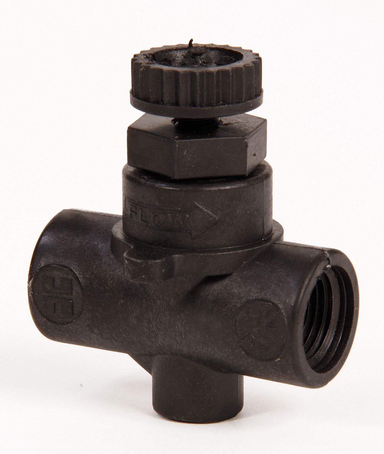 HAYWARD, Inline Valve Body, Glass-Filled Polypropylene, Needle Valve ...