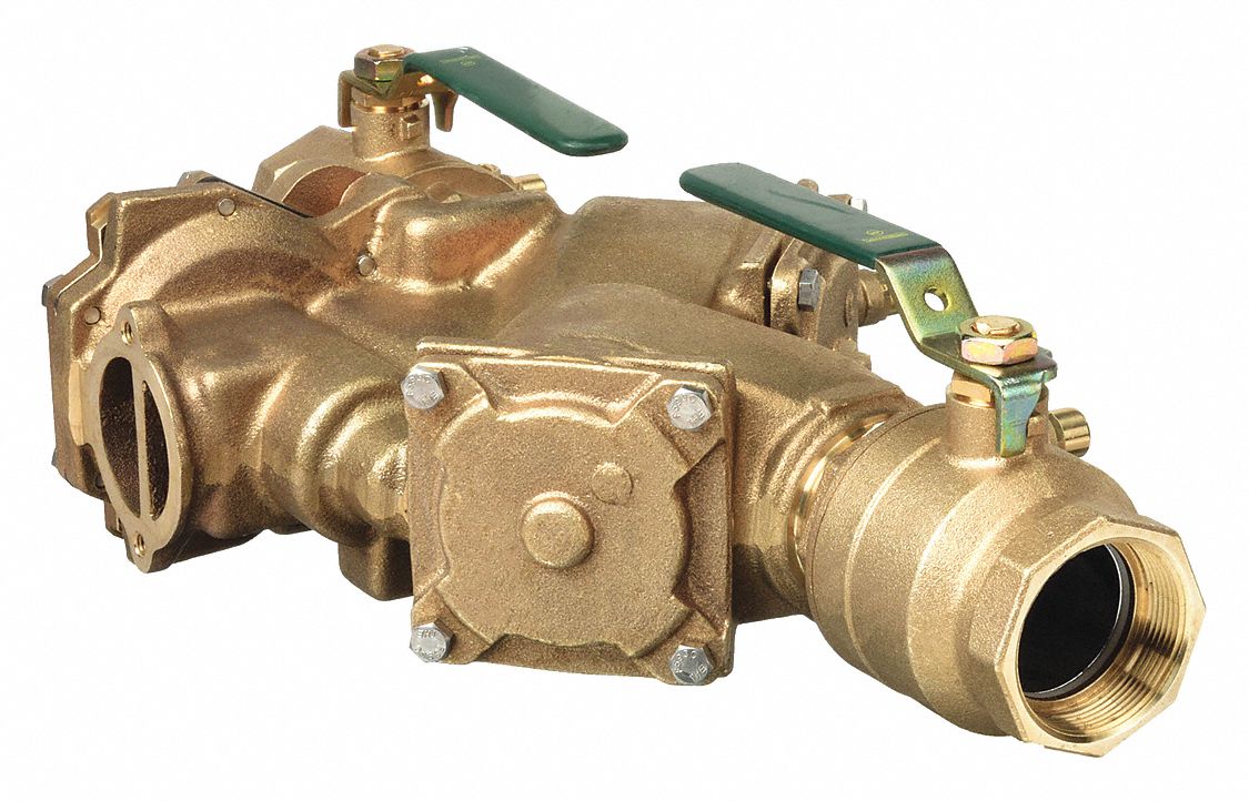 WATTS LF909 Small 2 In Reduced Pressure Zone Backflow Preventer