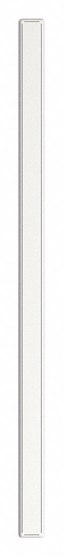 ASI GLOBAL, 82 in x 4 in x 1 1/4 in, Smooth Semi Gloss, Partition ...