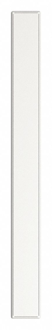 ASI GLOBAL, 82 in x 8 in x 1 1/4 in, Steel, Partition Column - 15W408 ...