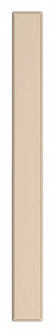 ASI GLOBAL, 70 in x 7 in x 1 1/4 in, Steel, Partition Column - 15W424 ...