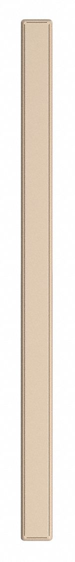 ASI GLOBAL, 82 in x 5 in x 1 1/4 in, Steel, Partition Column - 15W427 ...