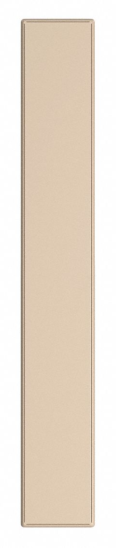 ASI GLOBAL, 82 in x 12 in x 1 1/4 in, Steel, Partition Column - 15W432 ...