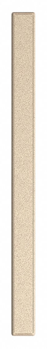 ASI GLOBAL, 82 in x 6 in x 1 1/4 in, Steel, Partition Column - 15W539 ...