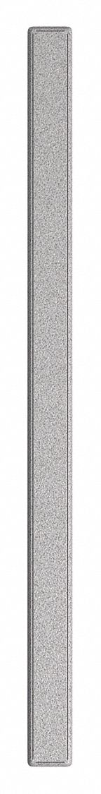 ASI GLOBAL, 82 in x 5 in x 1 1/4 in, Steel, Partition Column - 15W649 ...