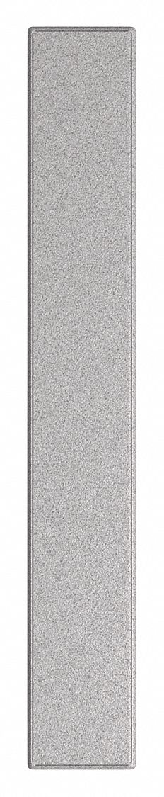 ASI GLOBAL, 82 in x 12 in x 1 1/4 in, Steel, Partition Column - 15W654 ...