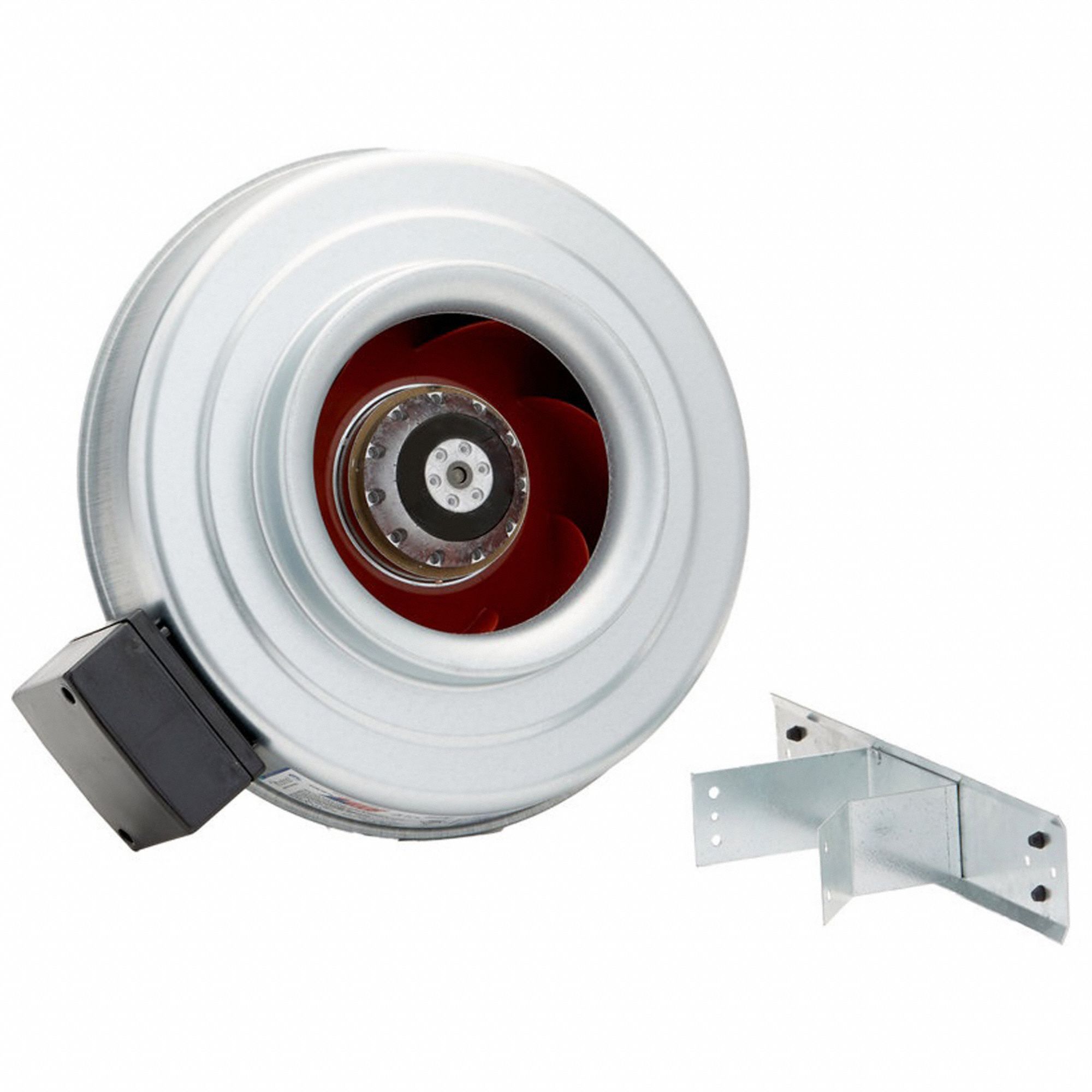 502 cfm Max., 8 in Duct, In-Line Duct Fan - 4YM45|FG8XL - Grainger