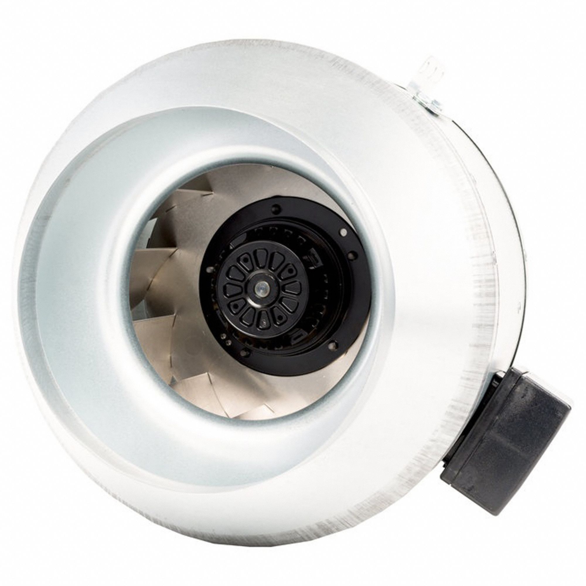 1,266 cfm Max., 10 in Duct, In-Line Duct Fan - 6KVY7|49839 - Grainger
