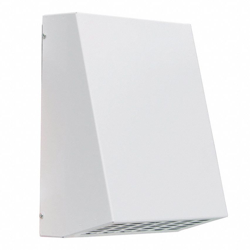 FANTECH Exhaust Fan: 242 cfm, 6 in Duct, 115V AC, Powder-Coated Steel ...