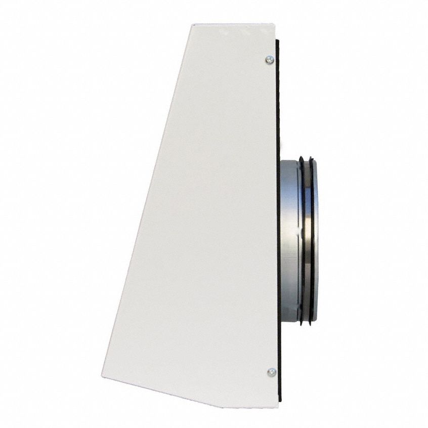 FANTECH Exhaust Fan: 242 cfm, 6 in Duct, 115V AC, Powder-Coated Steel ...