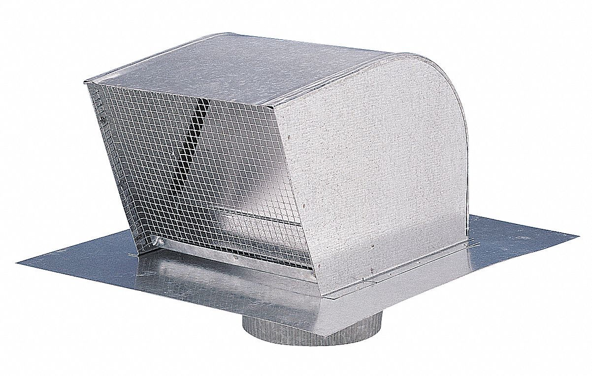 FANTECH ROOF CAP,GALVANIZED STEEL,10 IN - Vent Caps - WWG15W867 | RC 10 ...