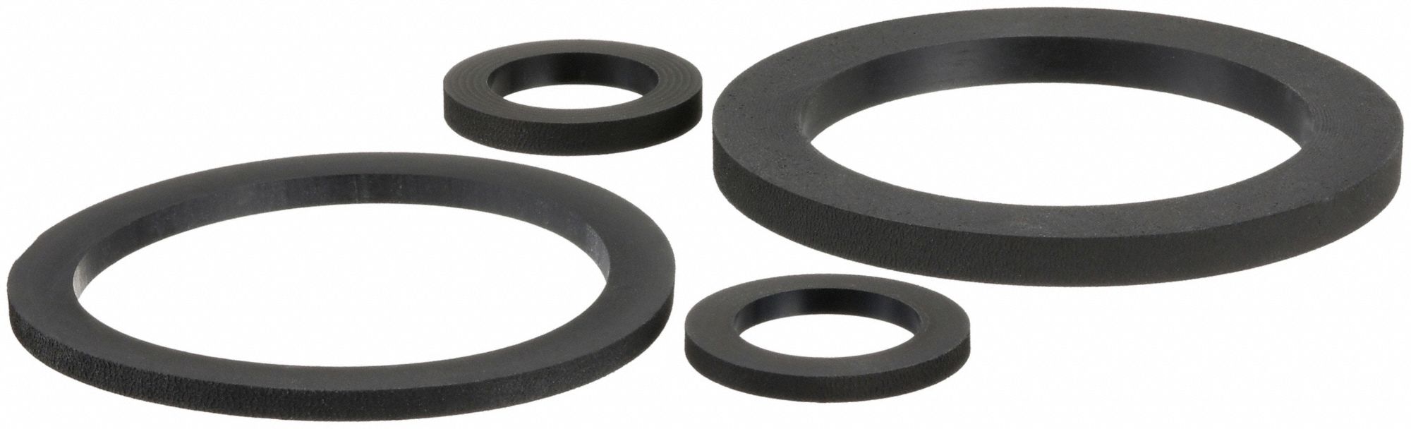 ELKAY, Black Gasket 0.68 in x 1.03 in/Drain Gasket/Gasket 2.0 in ID ...