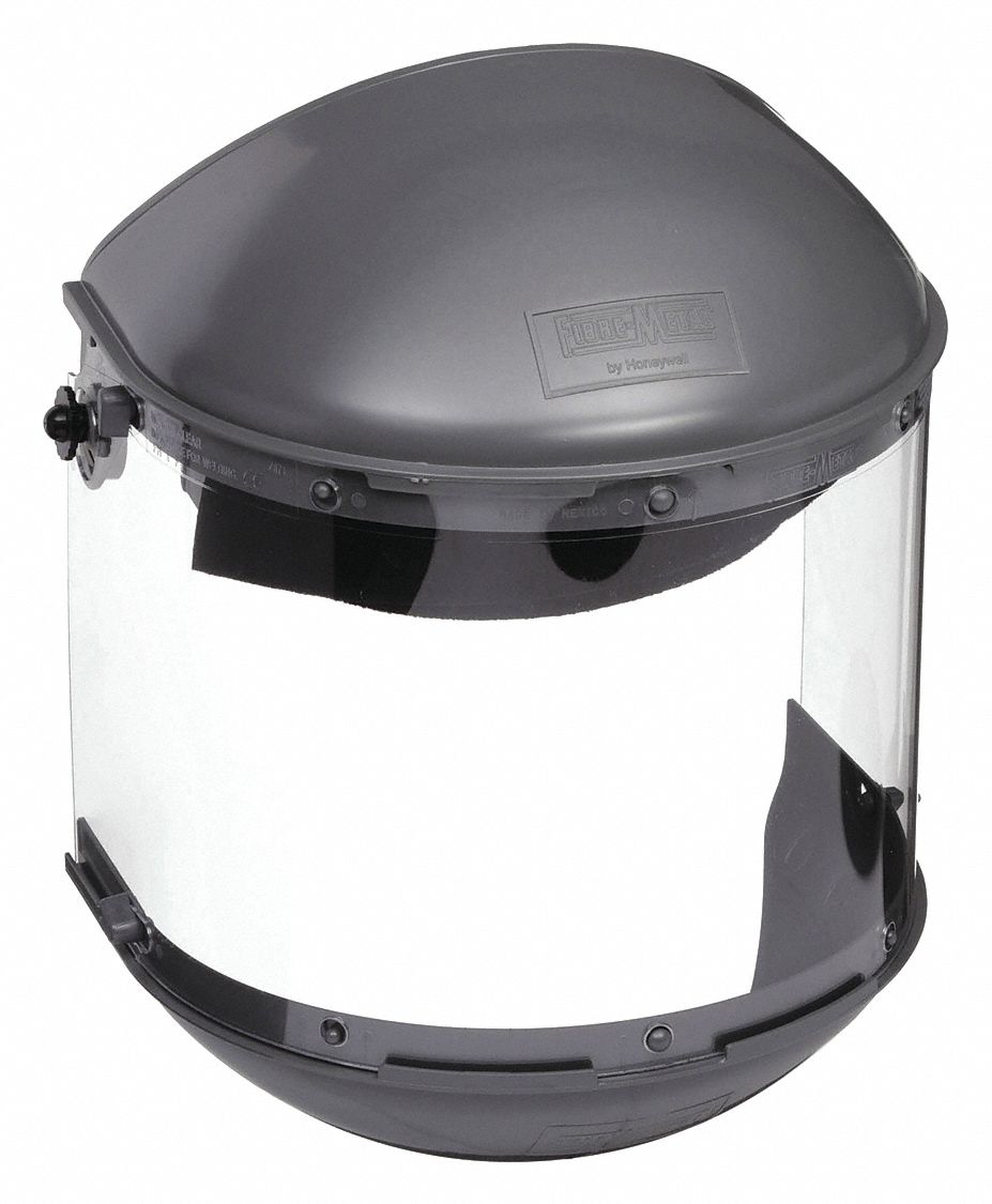 HONEYWELL FIBRE-METAL, Clear, Uncoated, Face Shield - 15W978|FM500DCCL ...
