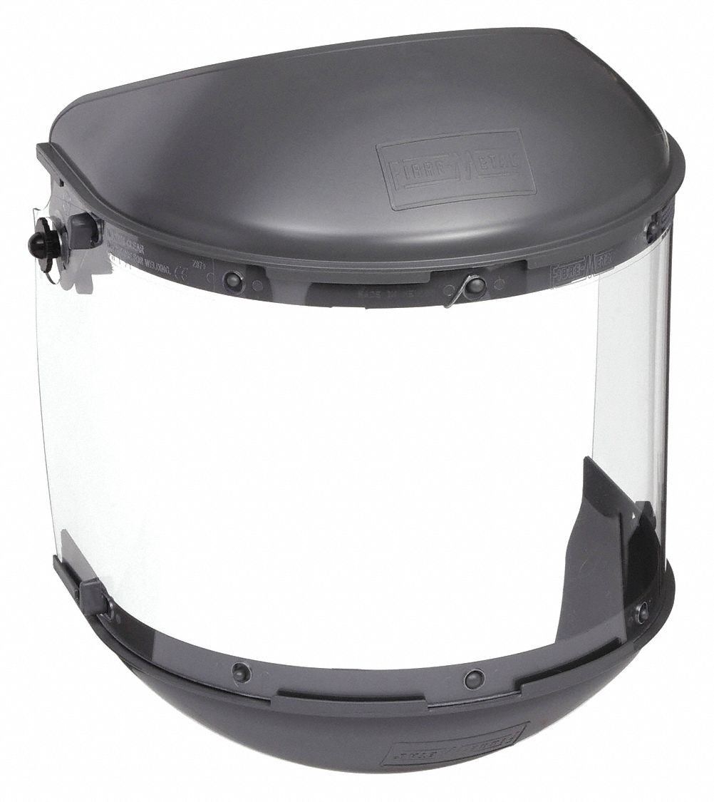 FIBRE-METAL, Uncoated, Dielectric/Reusable, Face Shield - 15W979 ...