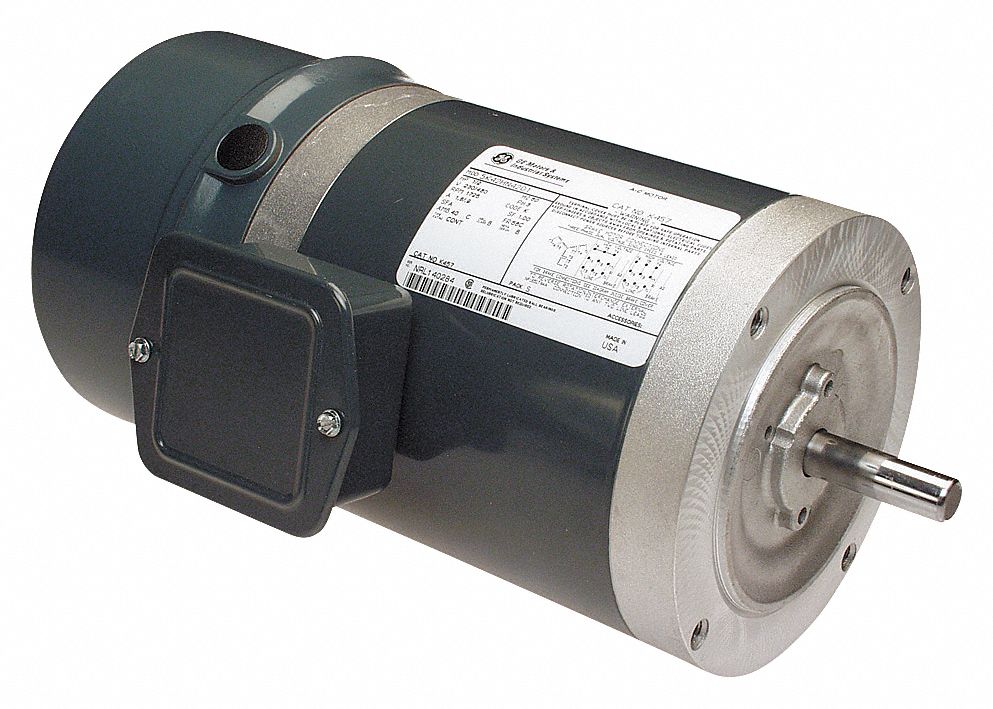 MARATHON BRAKE MOTOR,TEFC,1 HP 208-230/460 - Brake Motors - AOSD456 ...