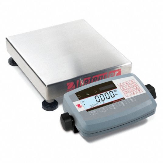 OHAUS Compact Bench Scale, LCD Scale Display, Weighing Units g, lb ...