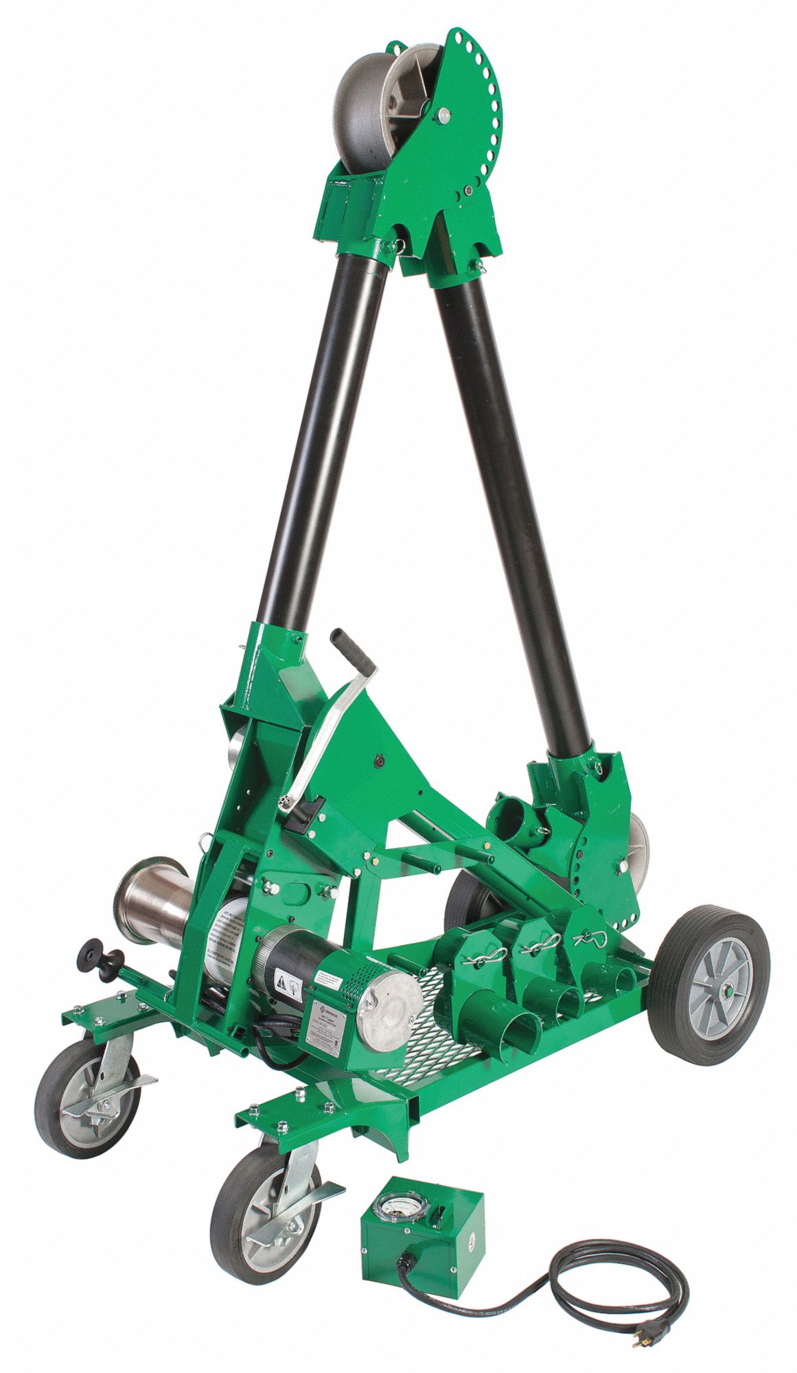 Cable Puller,5000 lb,120V,w/Versi Boom - Grainger