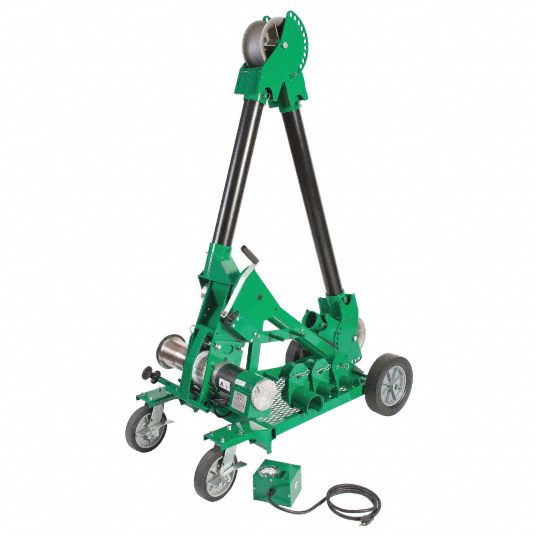 Cable Puller,5000 lb,120V,w/Versi Boom - Grainger