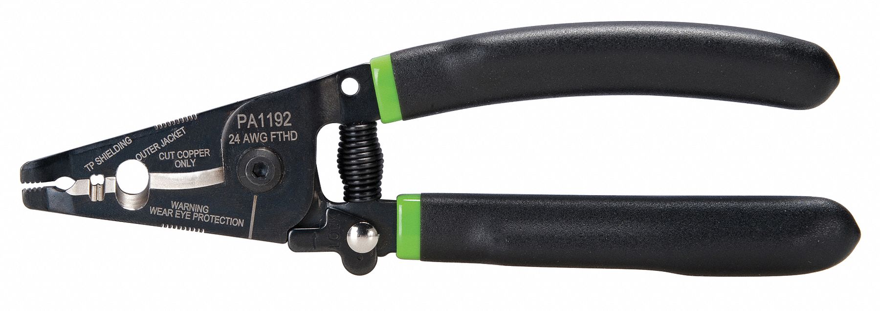 Cable Cutter, 7 in Overall Length, Center Cut Cutting Action - Grainger