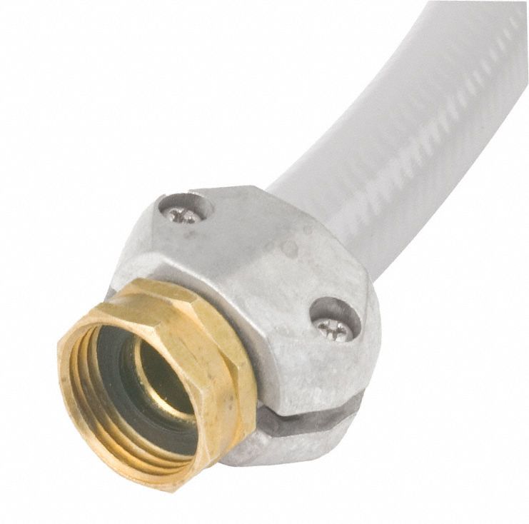 NELSON Garden Hose Repair Fitting: For 5/8 in_3/4 in Hose I.D., GHT x ...