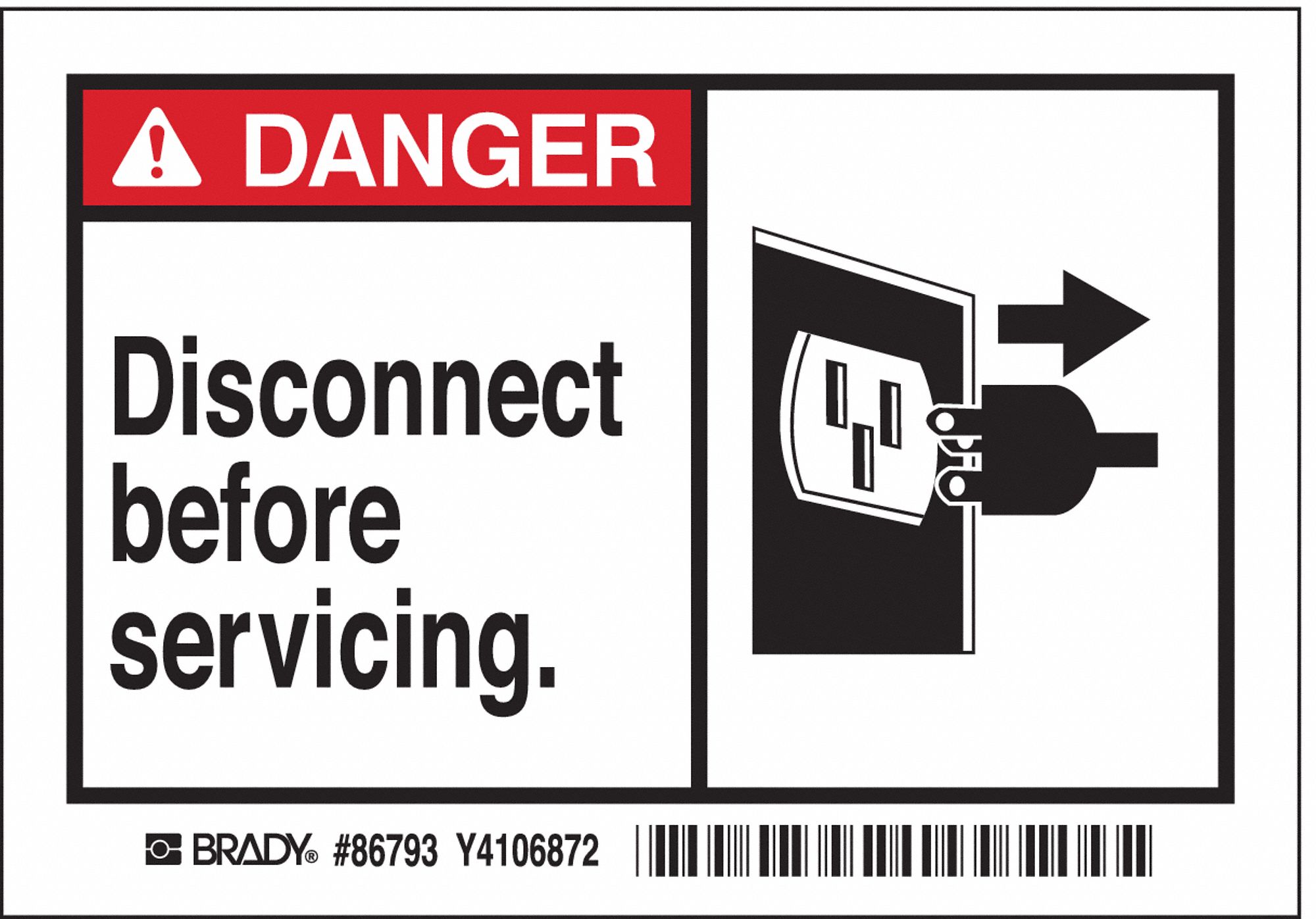 Vinyl, Adhesive Sign Mounting, High Performance Vinyl Label - 15Y475 ...