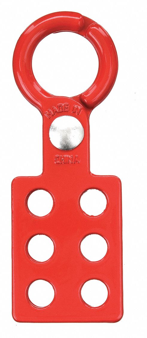 BRADY, Std Hasp, 1 in Opening Size, Lockout Hasp - 15Y521|105720 - Grainger