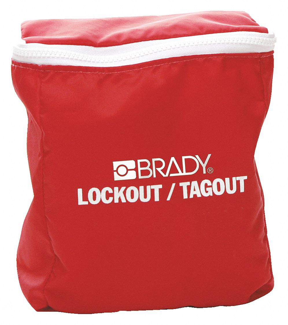 BRADY, No Padlocks, Pouch, Lockout Pouch - 15Y556|50979 - Grainger