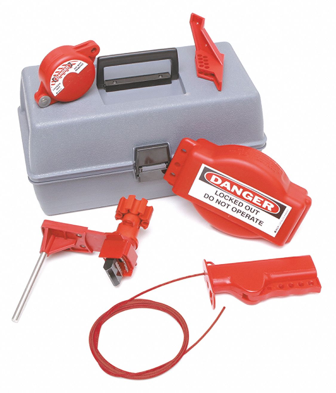 BRADY, No Padlocks, 99320, Portable Lockout Kit - 15Y583|99320 - Grainger